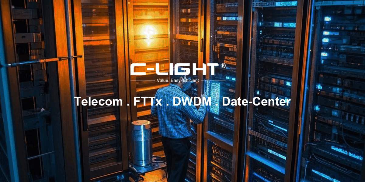 1.6T OSFP-RHS DR8/2FR4 optical transceiver丨C-LIGHT